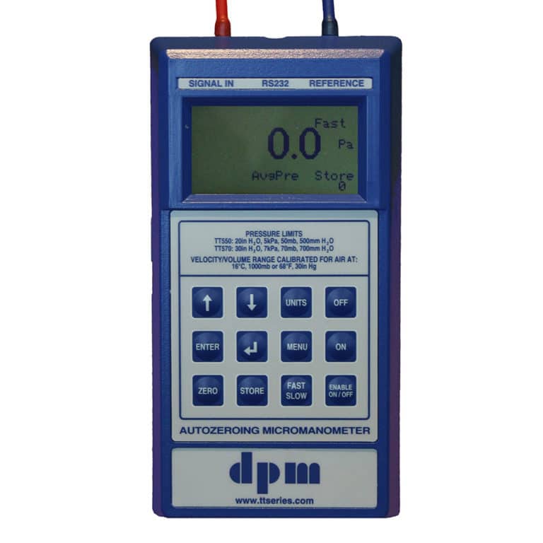 dpm ST 650M Digital Micromanometer. This is no longer available - TT Series
